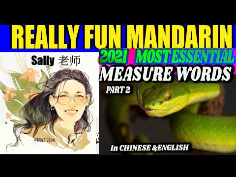 Most Essential Measure Word (2)For Animals In Chinese|English/Chinese|Learn Chinese With Sally Gouw