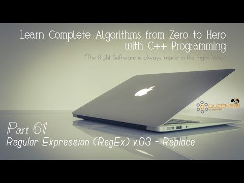 C++ Regular Expression RegEx Replace by manual pattern