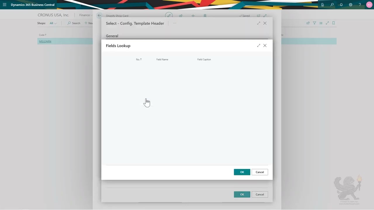 Guide to Synchronizing Customers with Templates in Dynamics 365 Business Central and Shopify