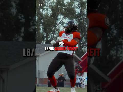 Top 10 Players On The 2025 Ottawa Redblacks #cfl