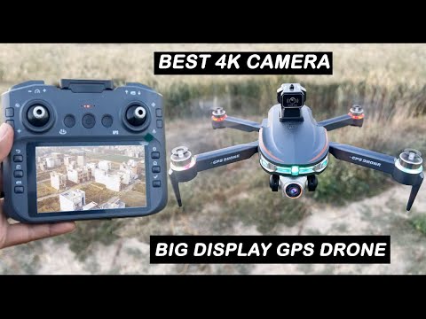 Best GPS GIMBAL CAMERA Brushless Dual Camera Foldable Drone Big Display