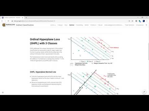 Ordinal Classification Capstone Spring 2020