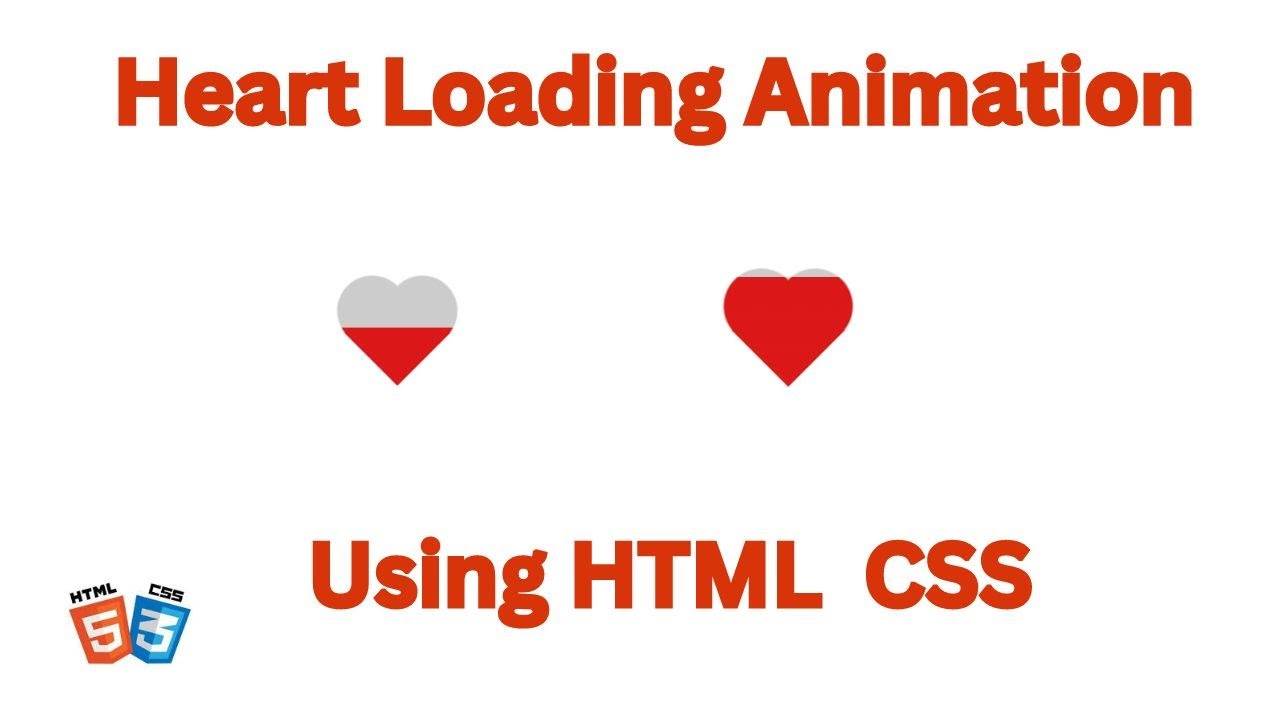 Create Loading / Preloader Animation Using HTML and CSS