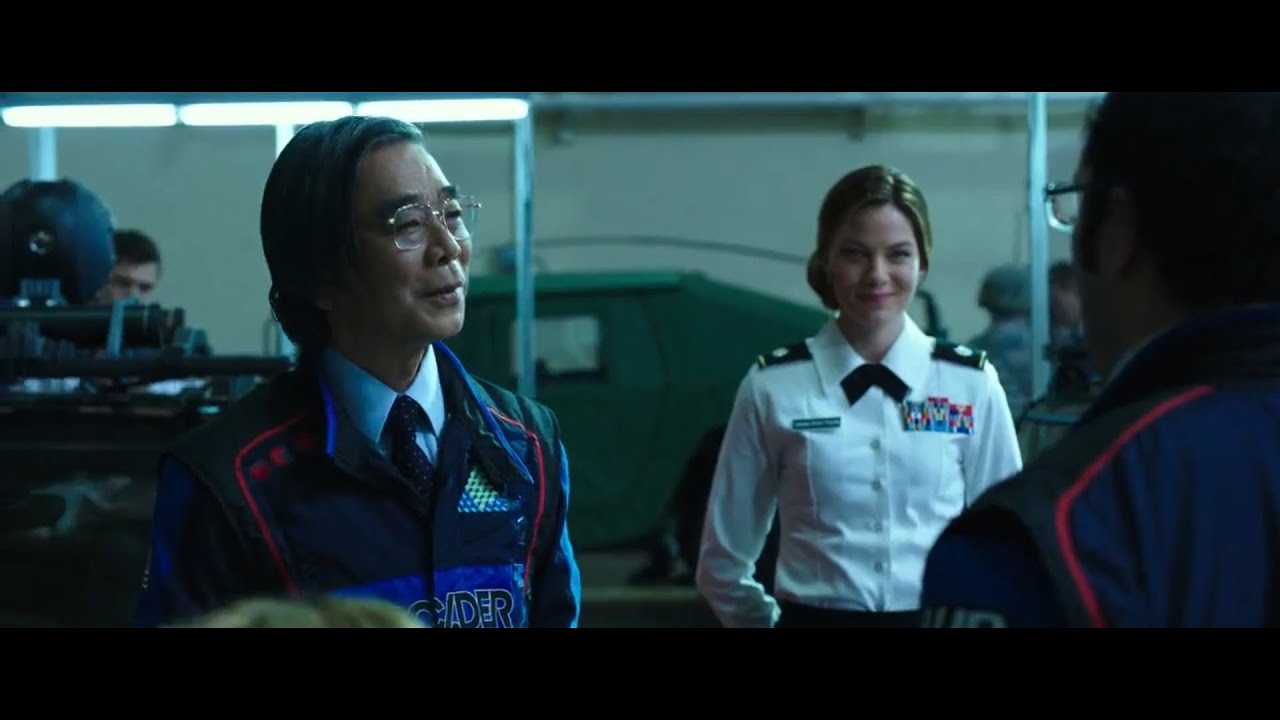Pixels (2015) - Professor Iwatani & Pac-Man Scene (HD)