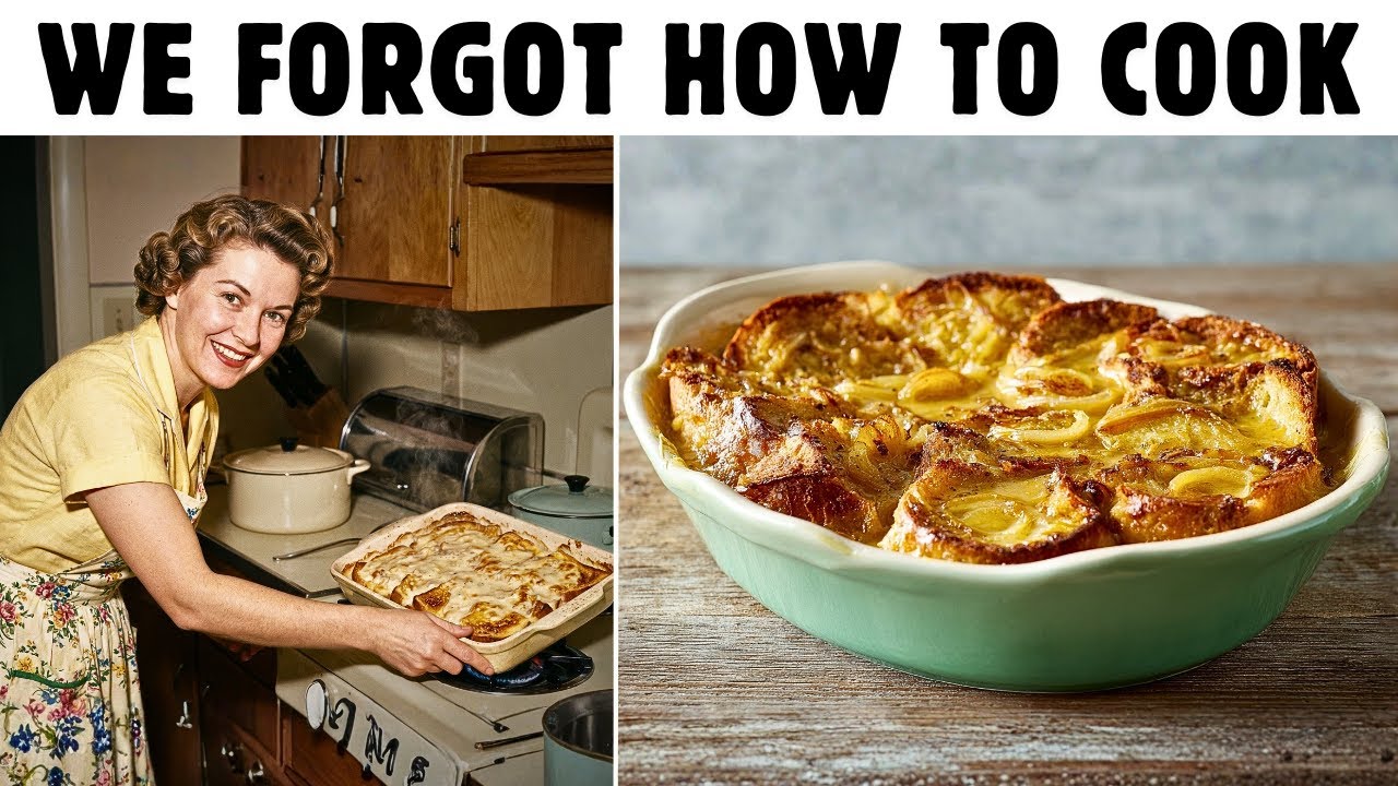 30 Easy Meals '50s Housewives Made Without a Recipe (That Have Disappeared!)