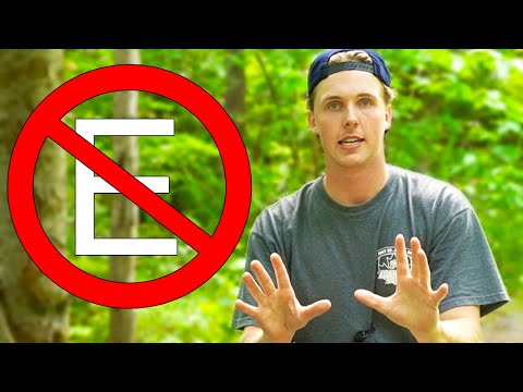 the video ends when I use a word with an “E” in it