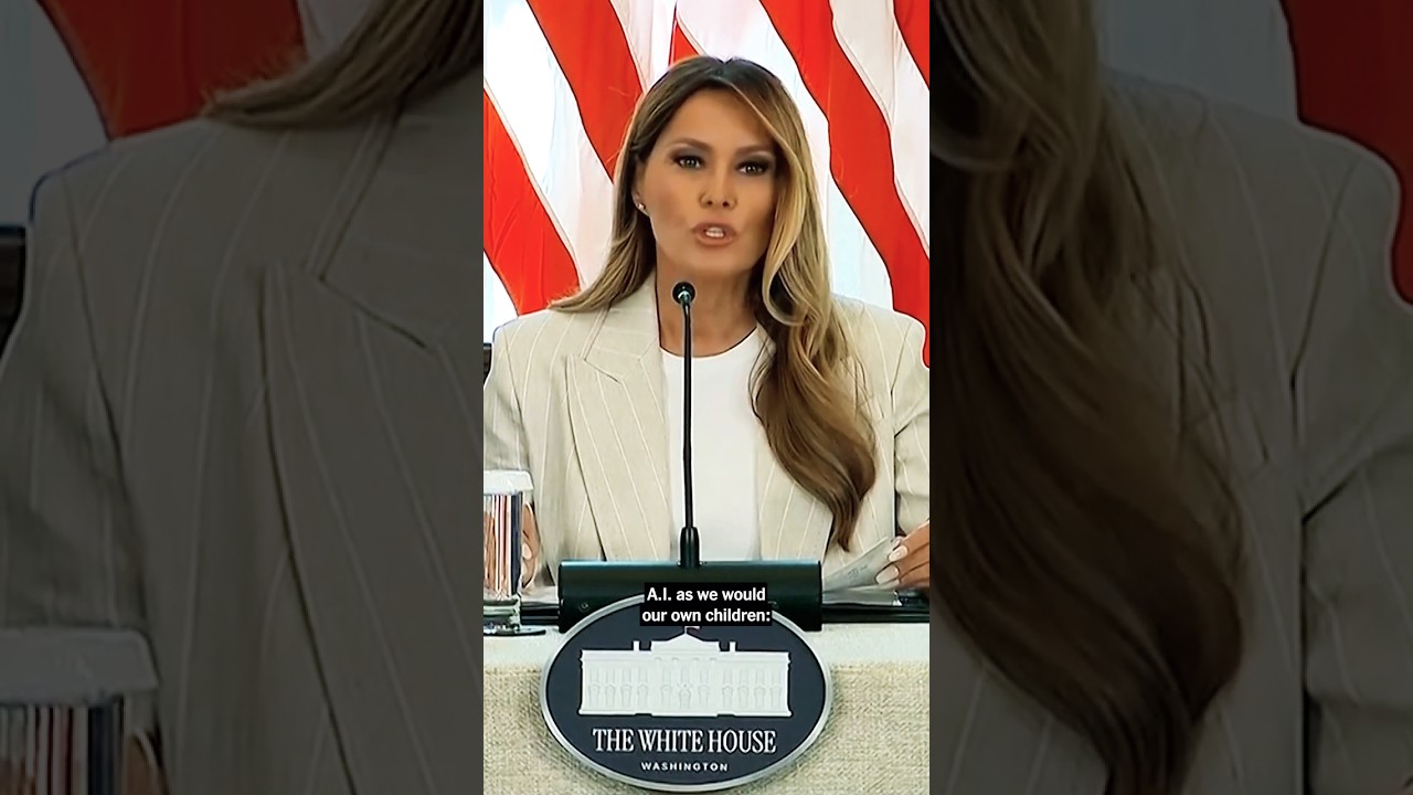Melania Trump Says ‘The Robots Are Here’