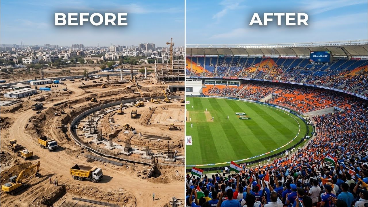 I Rebuilt This Narendra Modi Stadium for IPL 2026 Final 🏏  Unreal Stadium Transformation