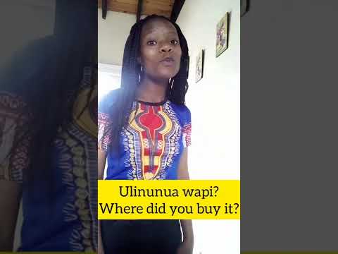 COMPLIMENTS IN SWAHILI