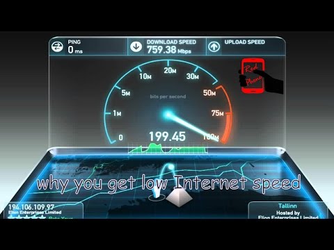 {Hindi}why you get low Internet speed (mbps-MB/s) - Red Phone