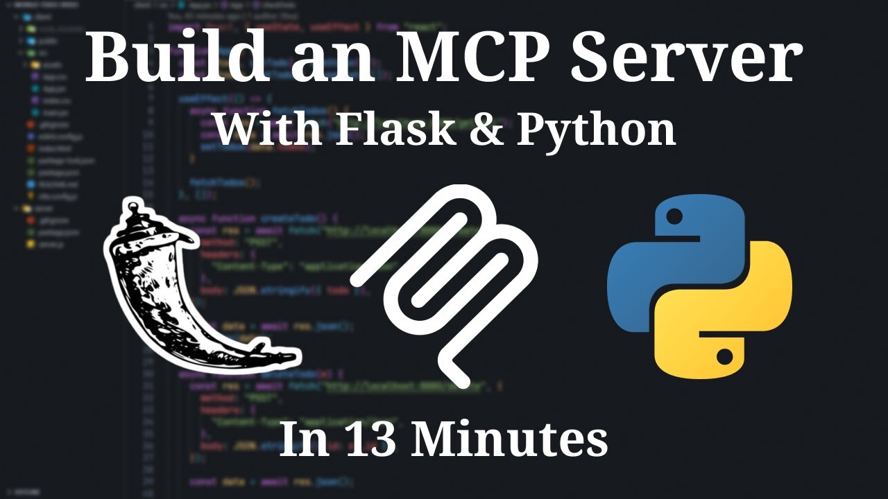 Build an MCP Server with Python Flask | Learn How MCP Works