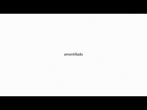 amontillado PRONUNCIATION
