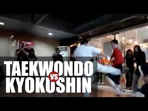 Taekwondo vs Kyokushin