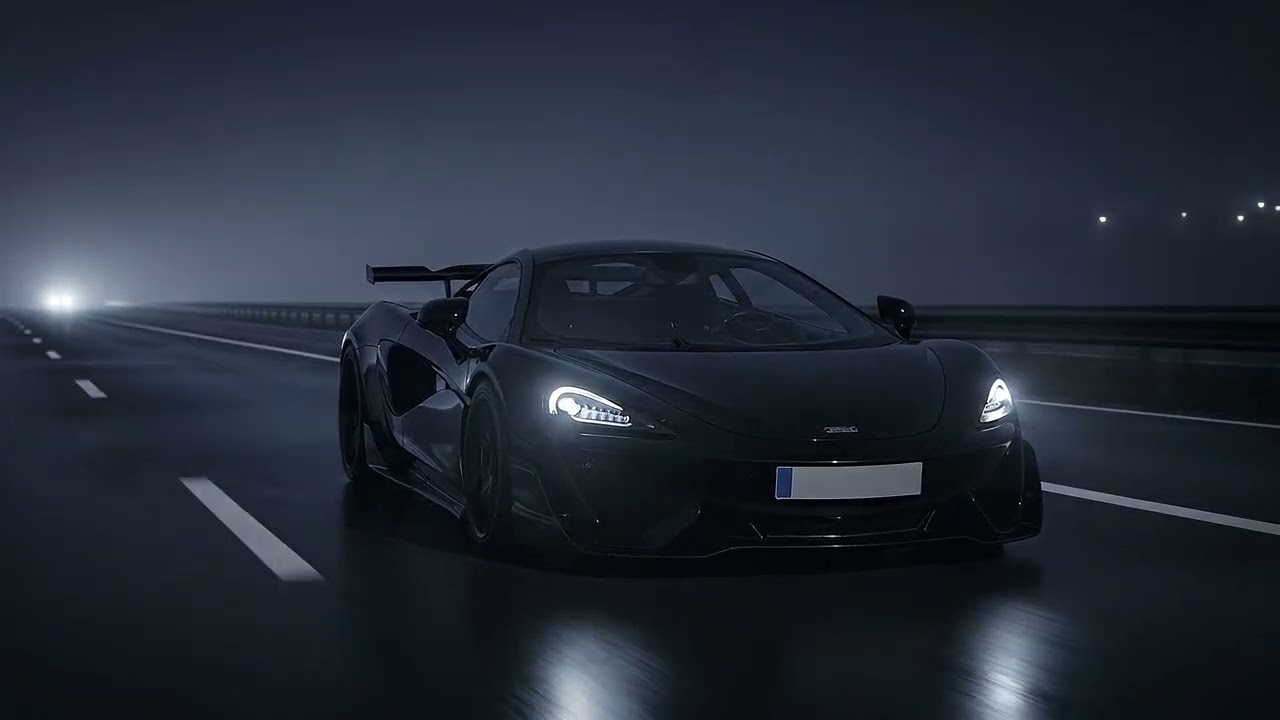 McLaren Night Drive Ambient 4K 🌙 | Supercar Live Wallpaper | Relaxing 2 Hours