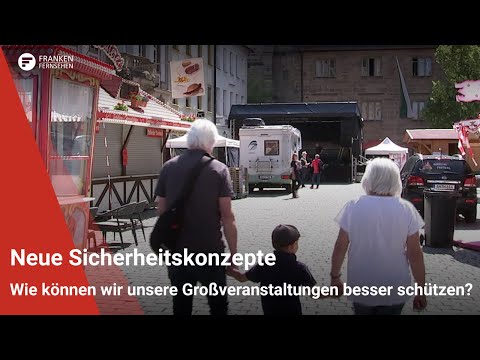 Wie können Großveranstaltungen sicherer werden? Neue Anschaffungen in Mittelfranken