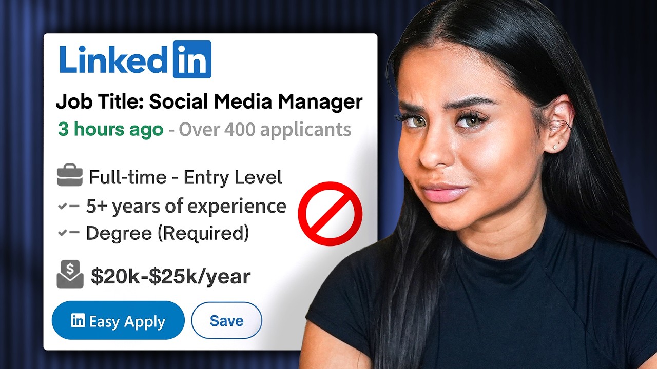 STOP job hunting on LinkedIn and do this instead.