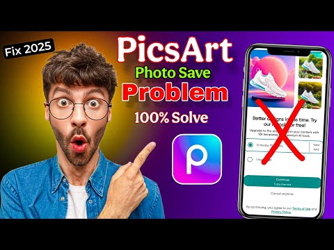 PicsArt Photo Save Problem Solve 2025 | Latest Working Method in Hindi ||