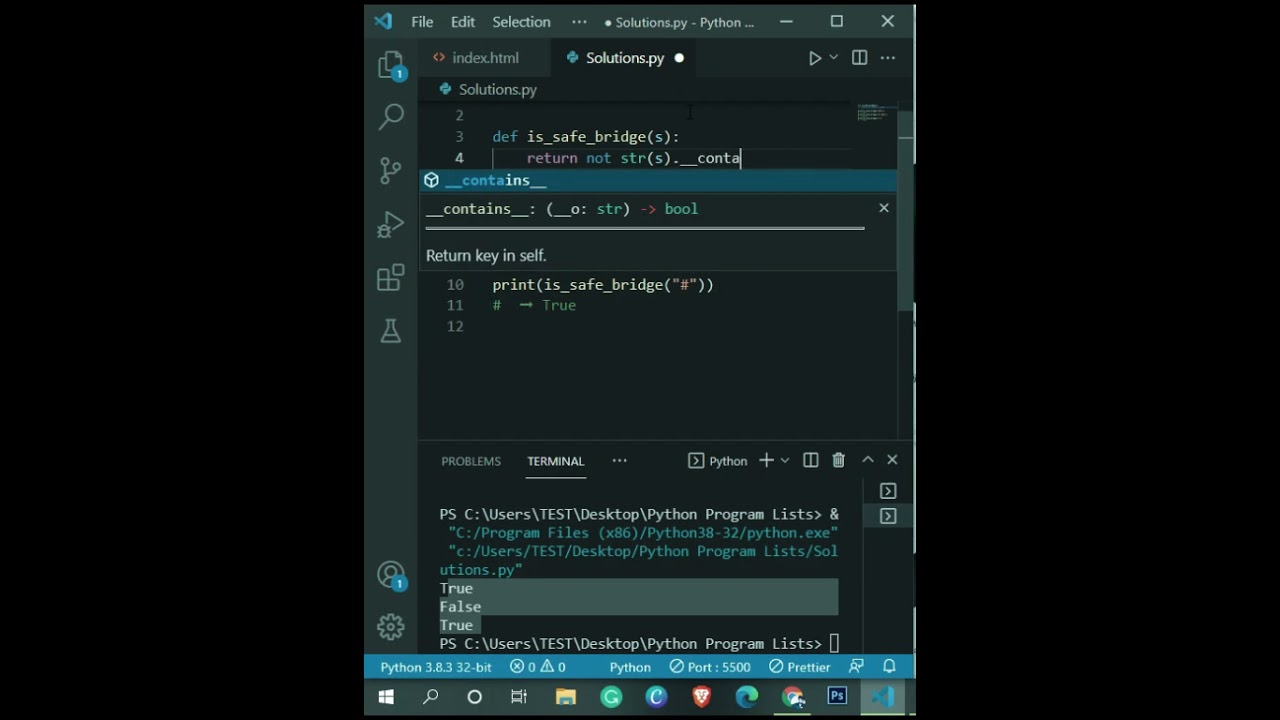 #shorts #Programming #coading #python solving bridge problem write a python function for it