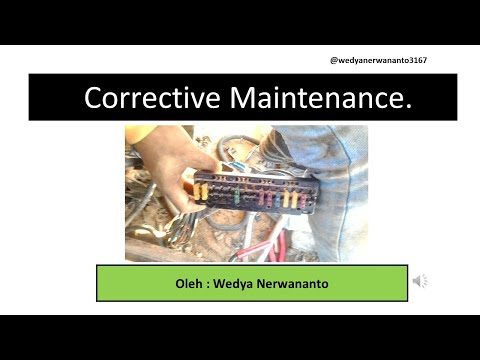 Strategy Maintenance Alat Berat, Corrective Maintenance