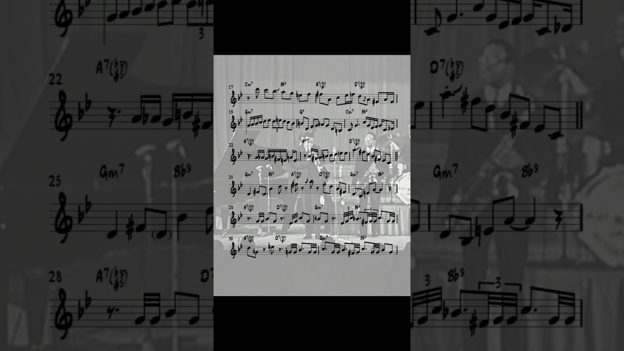 Lee Morgan oozing attitude on this solo 🎺 #leemorgan #trumpetsolo #transcription