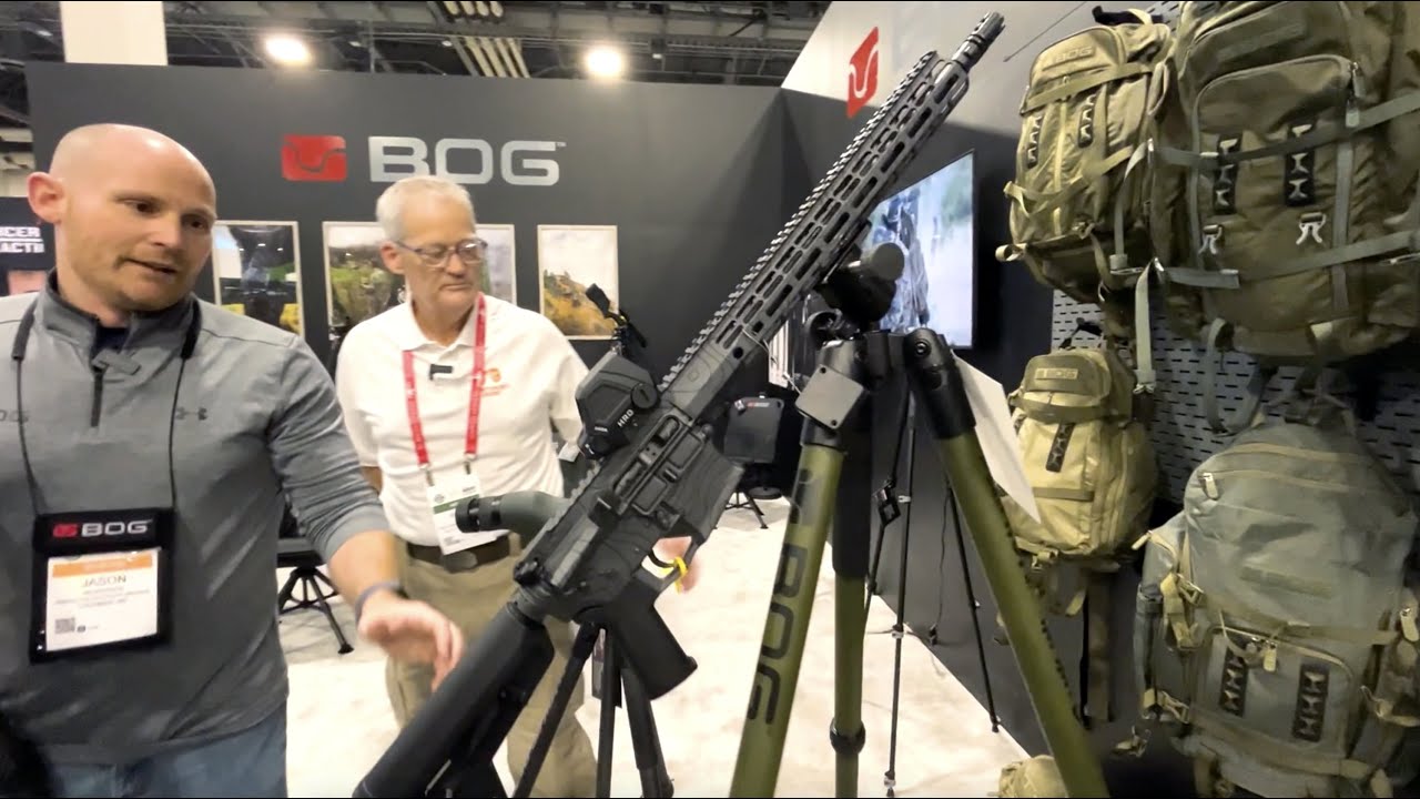 Sportsman's Guide at SHOT Show 2023 BOG New and Improved Deathgrip Tripods