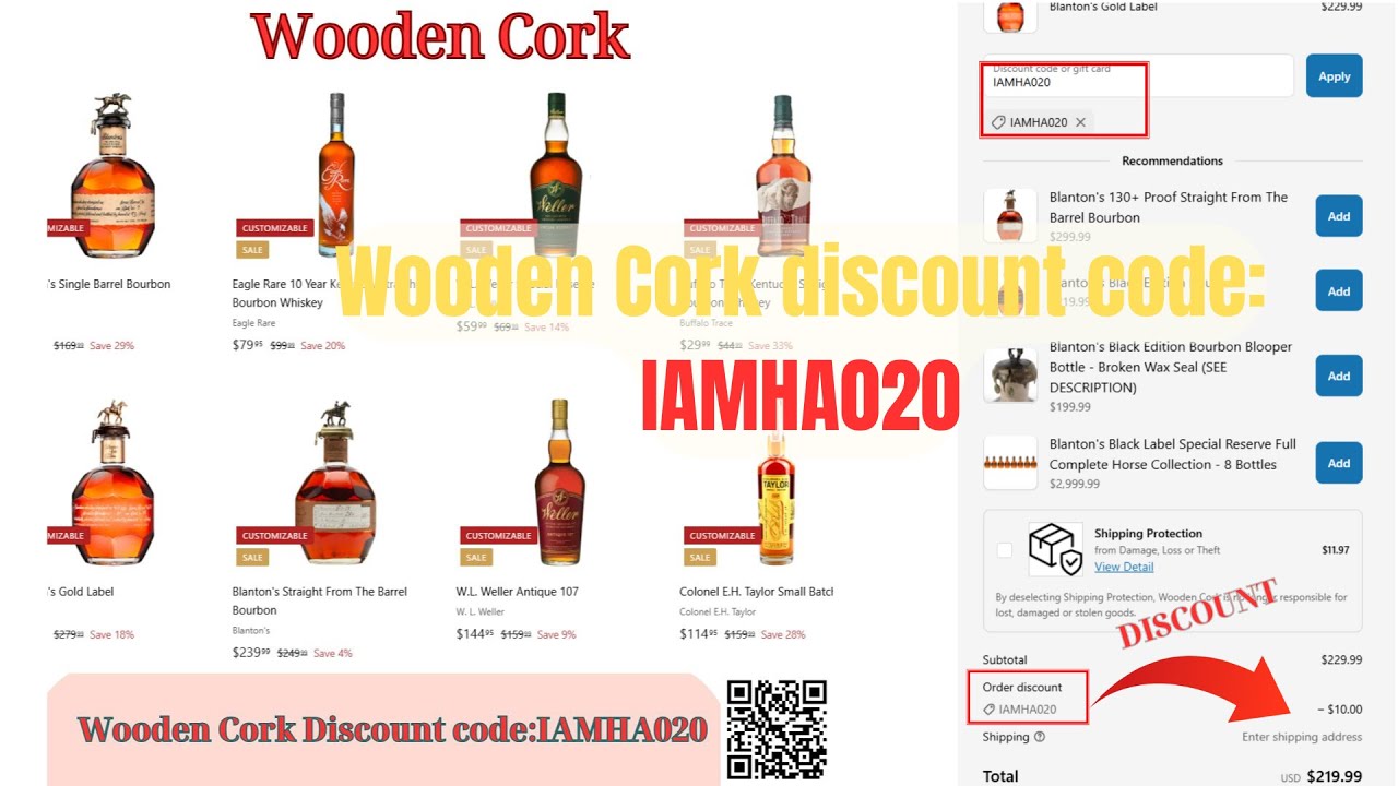 Wooden Cork discount code: IAMHA020 – Up to 35% OFF - Best Whiskey Deals for 2025!