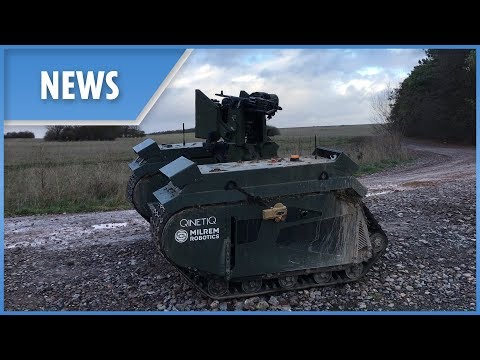 British Army unveils first driverless vehicles: Titan Strike & Hippo