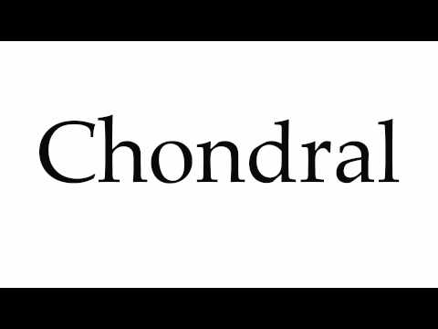 How to Pronounce Chondral