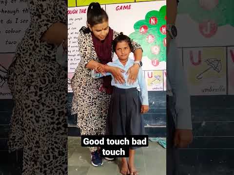 good touch bad touch #school #education #playandlearn #activities #govtschool #goodtouchbadtouch