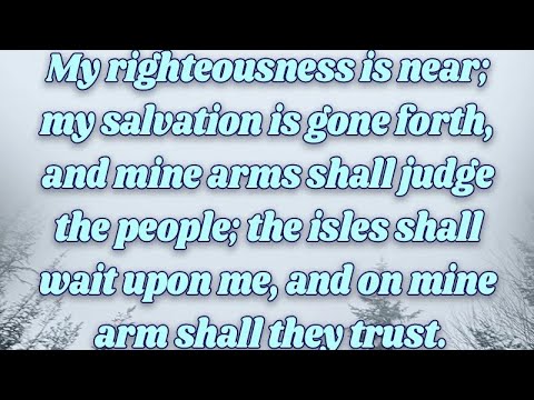 Bible verse of the day (Isaiah 51:1)