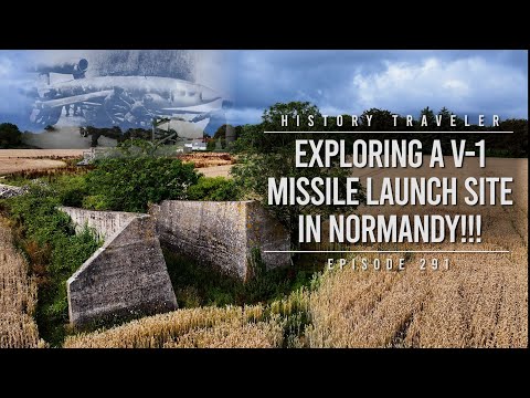Exploring a V-1 Missile Launch Site in Normandy!!! | History Traveler Episode 291