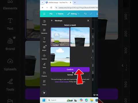 turn photo into mockup | create custom mockup in Canva #mockup #canvatips