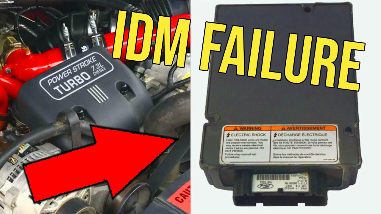 Symptoms Of An IDM Failure In A 7.3 Powerstroke Engine
