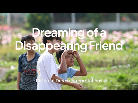 Dreaming of a Disappearing Friend - Dream Interpretations