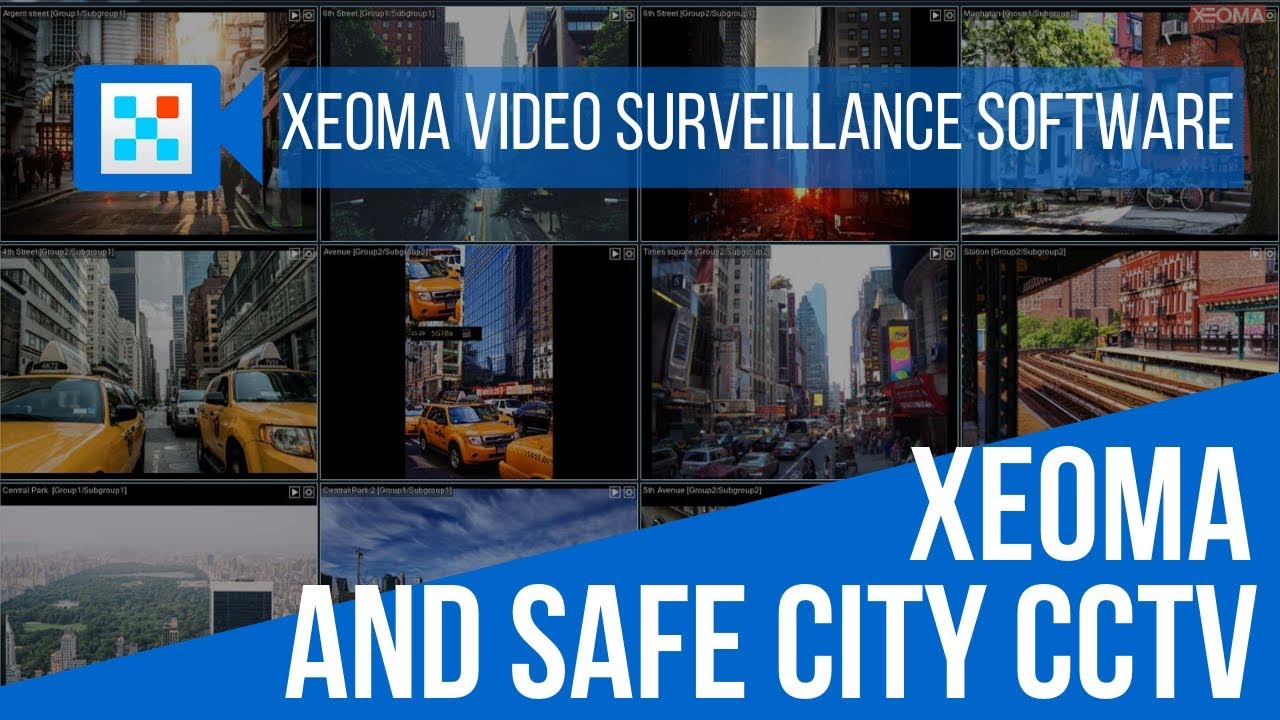 How modern safe city CCTV provides public safety | A video by Video Security Cameras Software