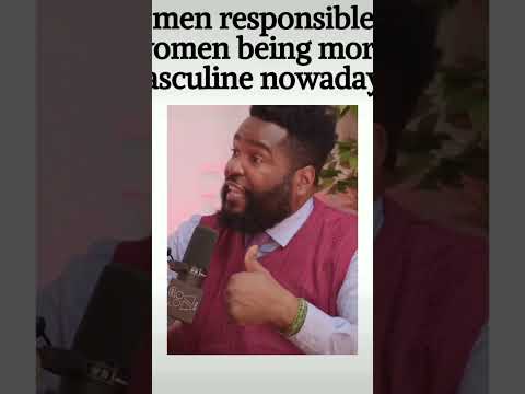 Are the black men responsible for black women being more masculine? 