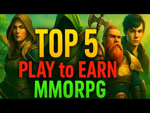 Top 5 Free MMORPG Games in 2025 That Let You Earn Crypto & NFTs! 💰🔥