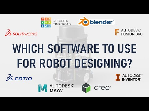 Best 3D Designing Software for Robotics || Which Software to use for Designing Robots for ROS?