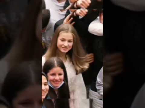 The Lucky Boy and Princess leonor ❤❤❤ #princessleonor