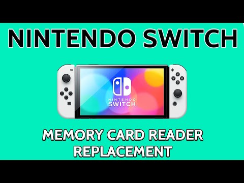 Nintendo Switch Memory Card SD Slot Reader Replacement | Repair Tutorial