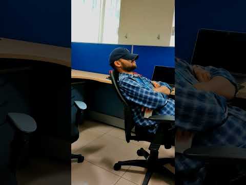 When office is in hybrid mode||#shorts #funnyvideo #funnyshorts #employees