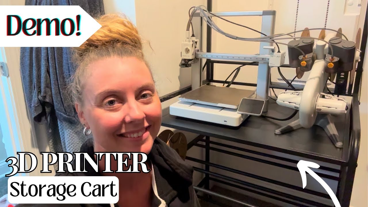 Review of 3D Printer Storage Cart from Amazon