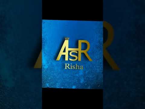 Risha name logo ππ #todayvideo #art #logodesign #todayshort #calligraphy #logodrawing #eveningtime