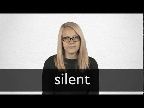 How to pronounce SILENT in British English