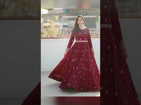 Red Maxi's designs for girl's 2024