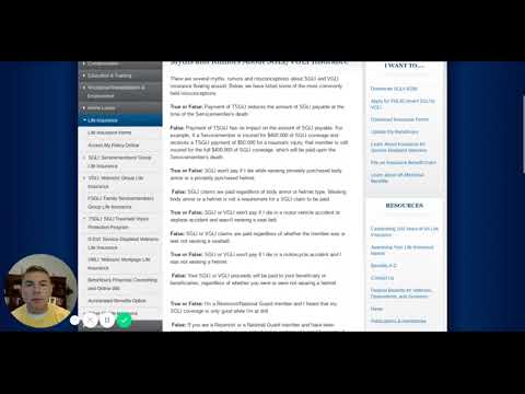 Veterans Group Life Insurance VGLI (What You Need To Know)
