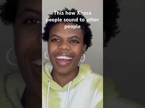 This how Xhosa people sound to other Other when they speak #click lan #aupairinamerica #southafrica
