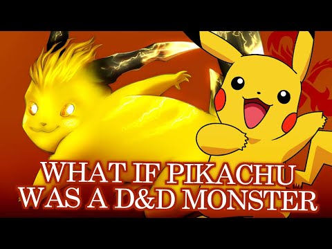 D&D Wildshape: Pikachu | D&D Monster Stat Block Conversion