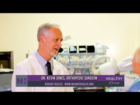 HEALTHY LIVING | Dr. Kevin Jones: Orthopedic Surgery Procedures | Novant Health | WHHITV