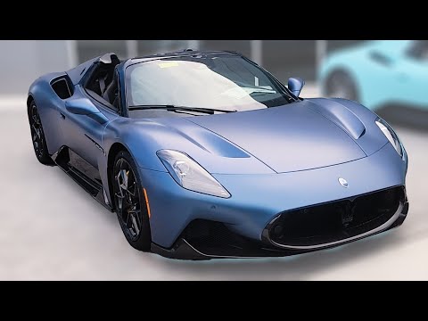 Blue Maserati MC20 Cielo - Review by John D. Villarreal